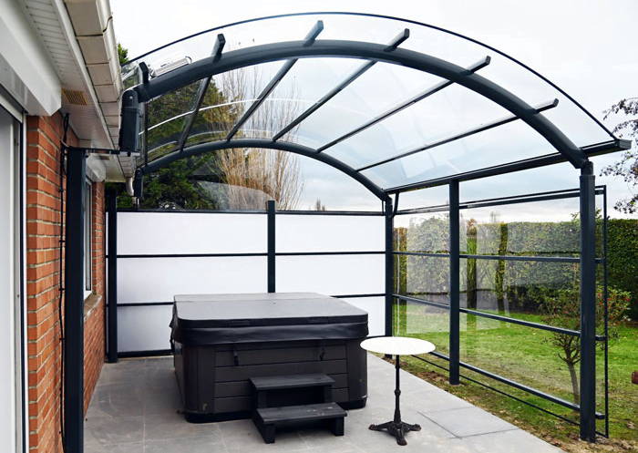 Abris sur mesure en alu pour les particuliers - Abris-Archetype
